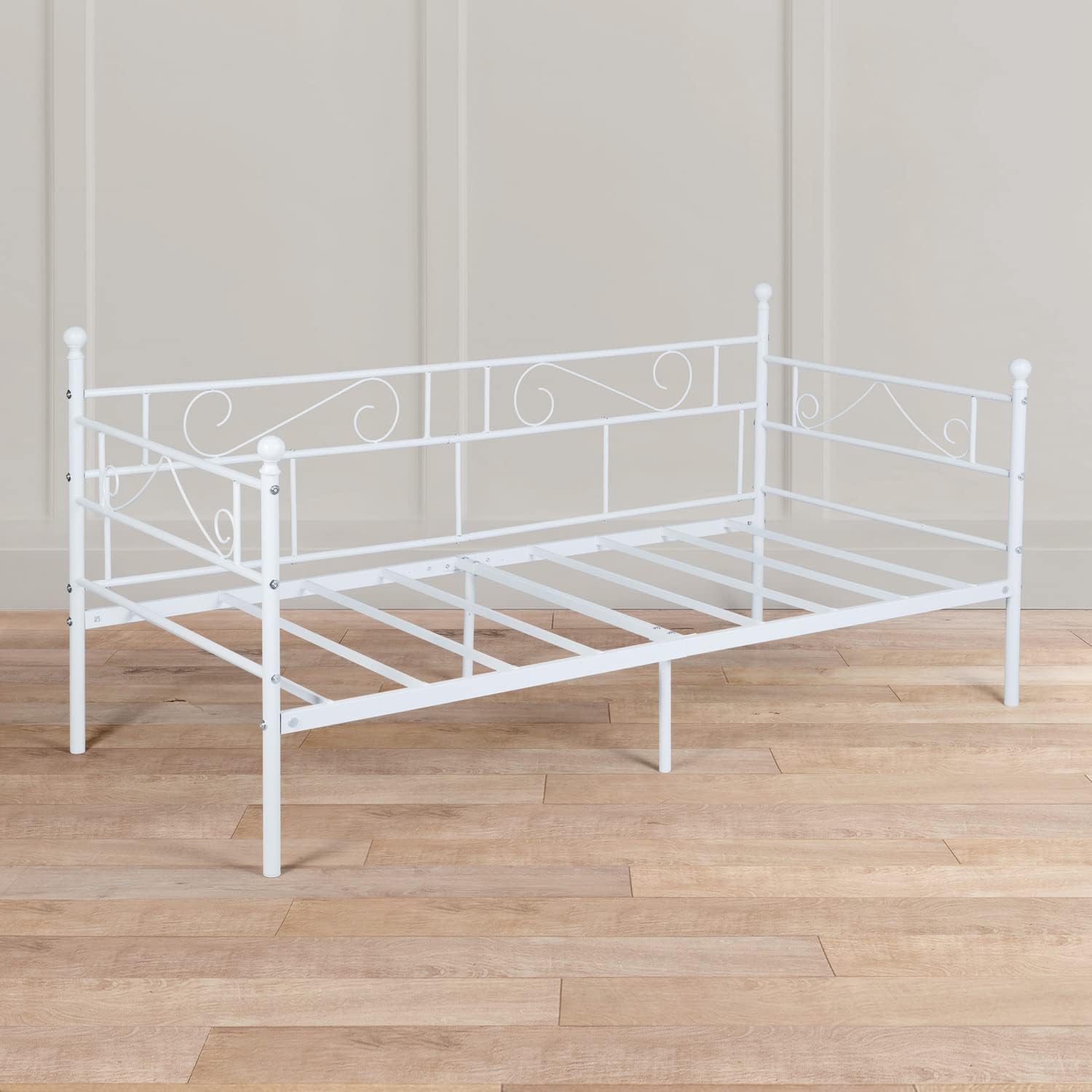 Metallbett Wei 90x200
