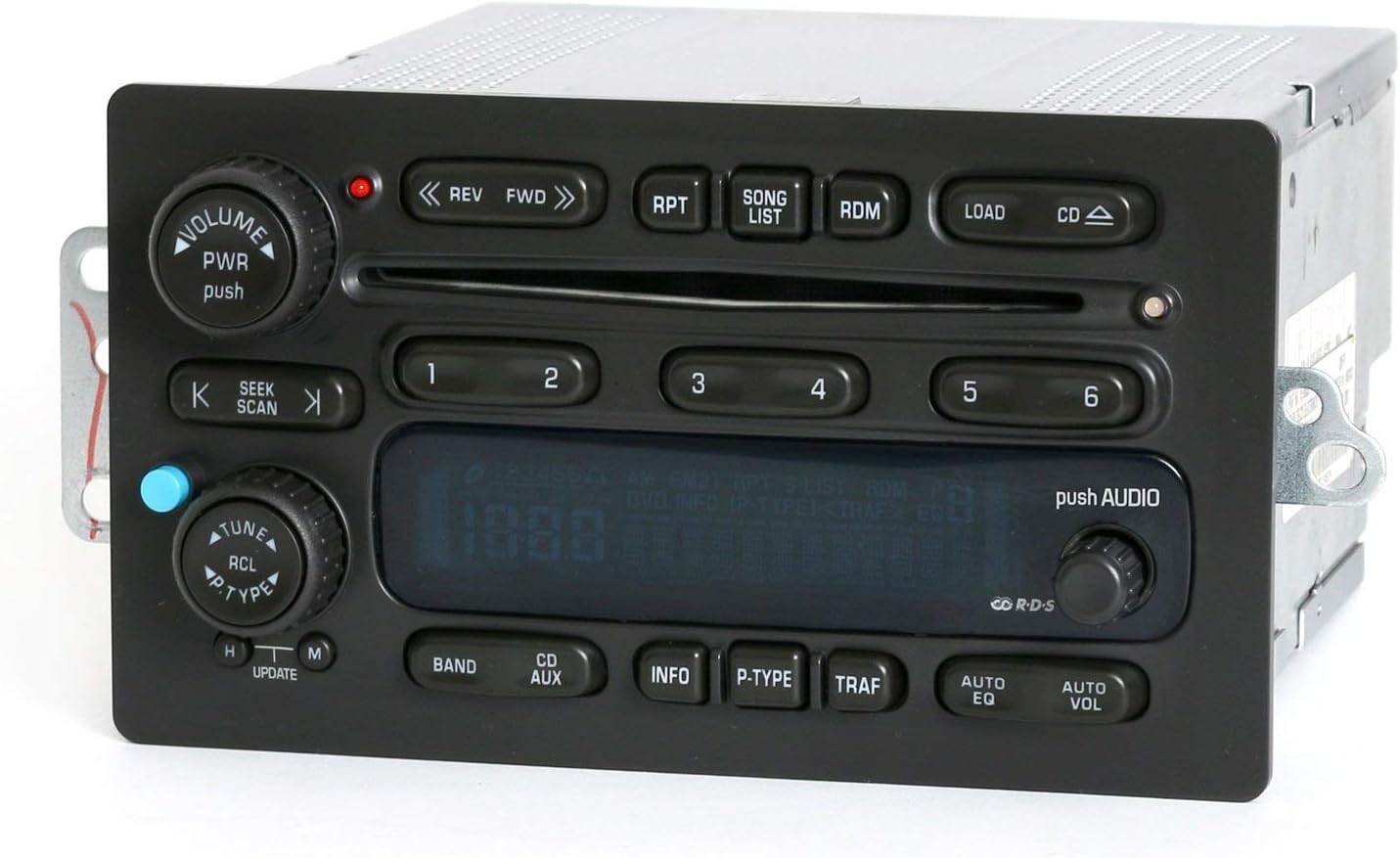 Amazon.com: 1 Factory Radio AM FM 6 Disc CD Upgraded w Bluetooth Music ...
