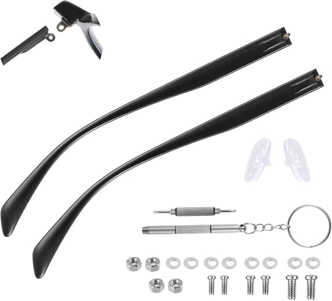 Amazon.com: Glasses Repair Arm Legs Glasses Legs Replacement TR90 ...
