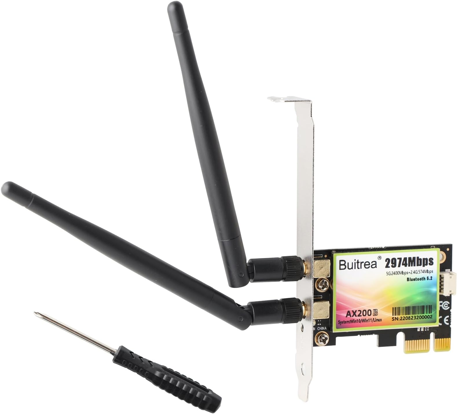 TP-Link Carte WiFi PC Adaptateur PCI Express (PCIe) N 300 Mbps avec ...