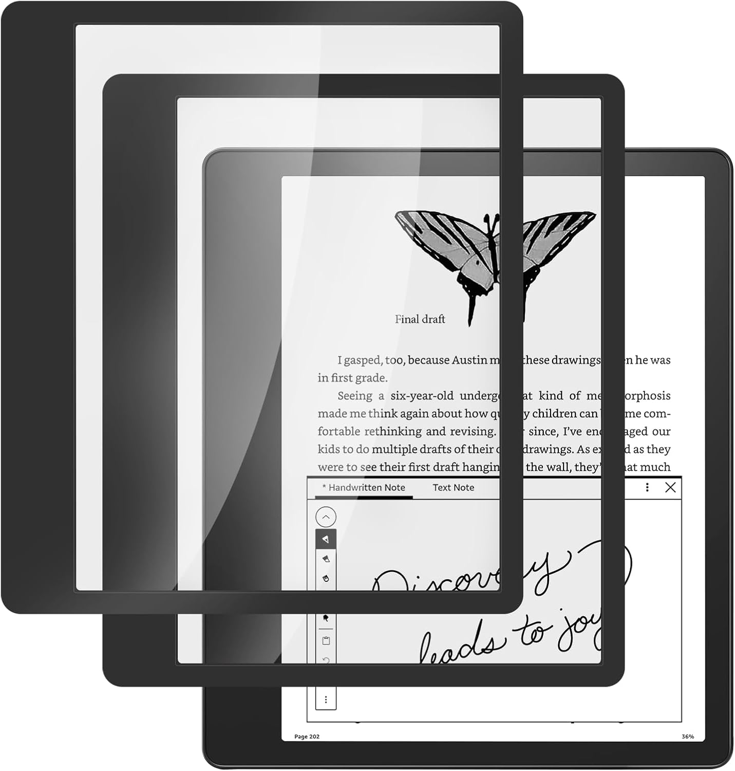 Amazon.com: CoBak Paper Feel Writing Screen Protector for 10.2" Tablet ...