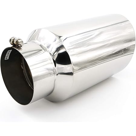 Amazon.com: Upower Diesel Exhaust Tip 5" Inlet 7" Outlet 15" Long ...