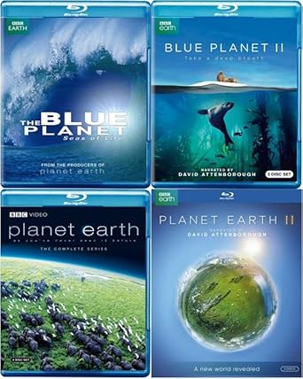 Amazon.com: Blue Planet & Planet Earth 4-Volume BBC Blu-ray Collection ...