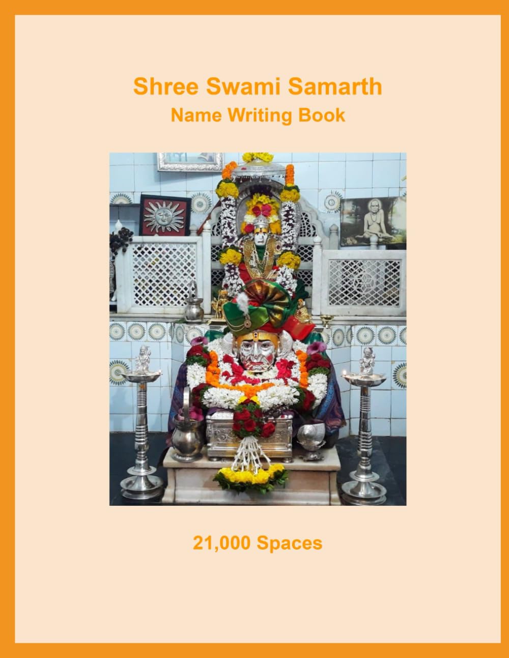 Shree Swami Samarth Name Writing Book 21000 Spaces Paperback 11 ...