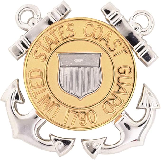 Amazon.com: Coast Guard (USCG) Cap Device Enlisted miniature size ...