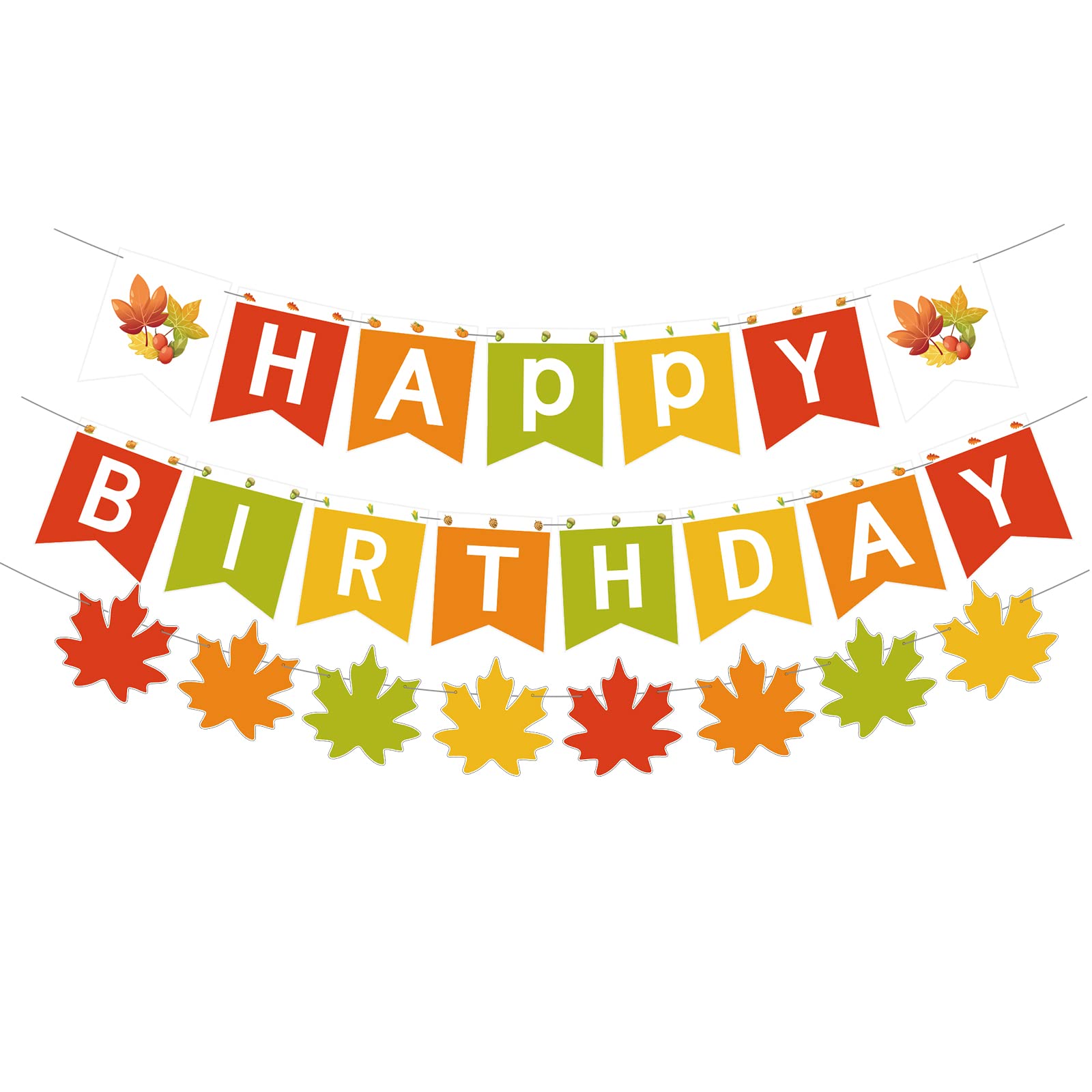 Fall Birthday Clipart