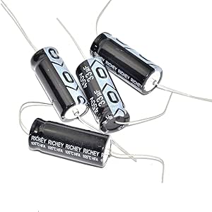 Cary 5pcs 450v 33uf 105c Long Copper Leads Axial Electrolytic Capacitor Audio Amp: Amazon.com ...