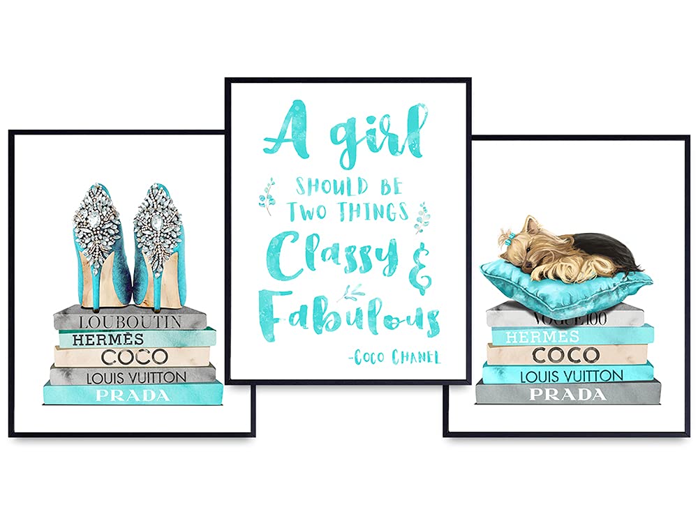 Amazon.com: Inspirational Positive Quotes Wall Art & Decor - Glam High ...