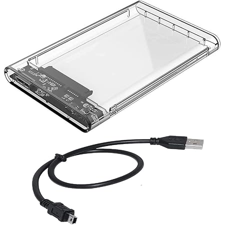 Orico 2.5 inch (6.35cm) SSD Sata Hard Disk External Portable Case Cover ...
