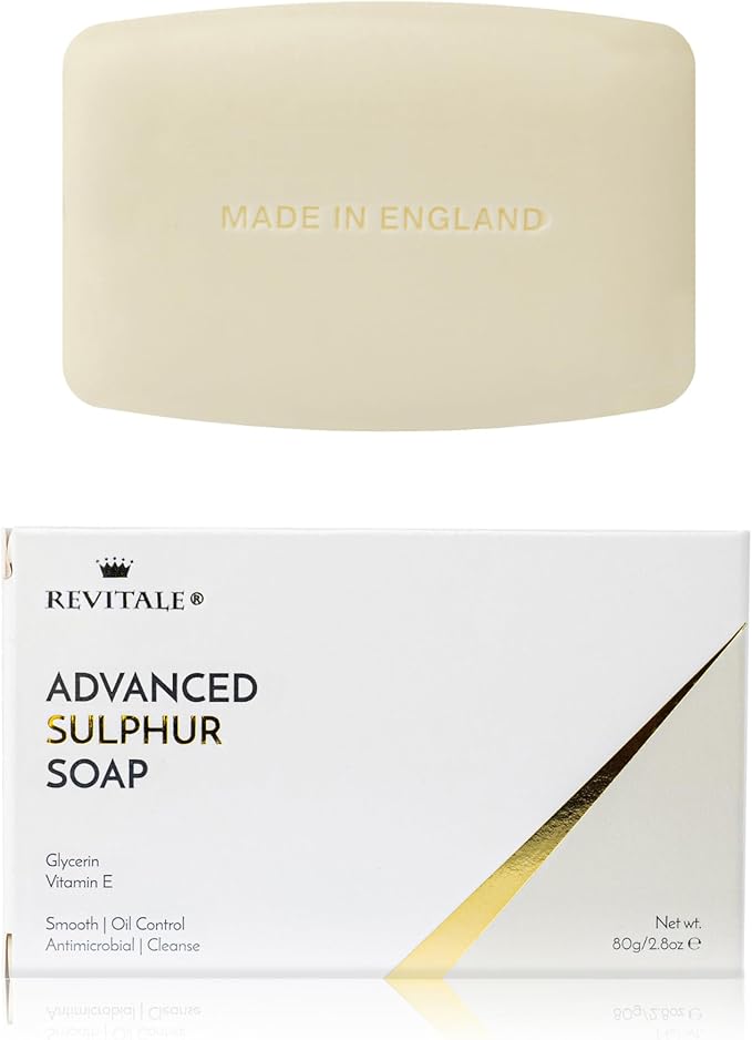 Revitale Advanced Sulfur Sulphur Soap 80g : Amazon.ca: Beauty ...