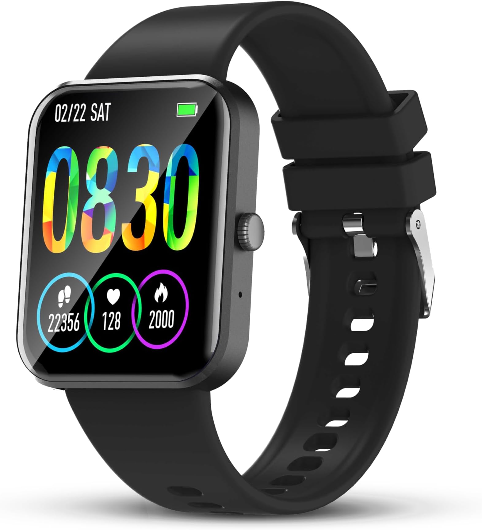 Smartwatch Relógio Inteligente My Watch I Fit Haiz Tela Full Touch 1.28 ...