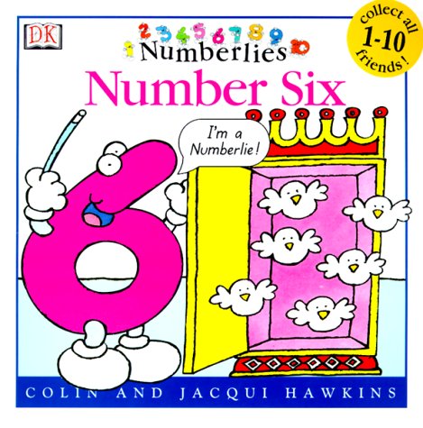 Number Six (Numberlies) : Hawkins, Colin, Hawkins, Jacqui: Amazon.in: Books