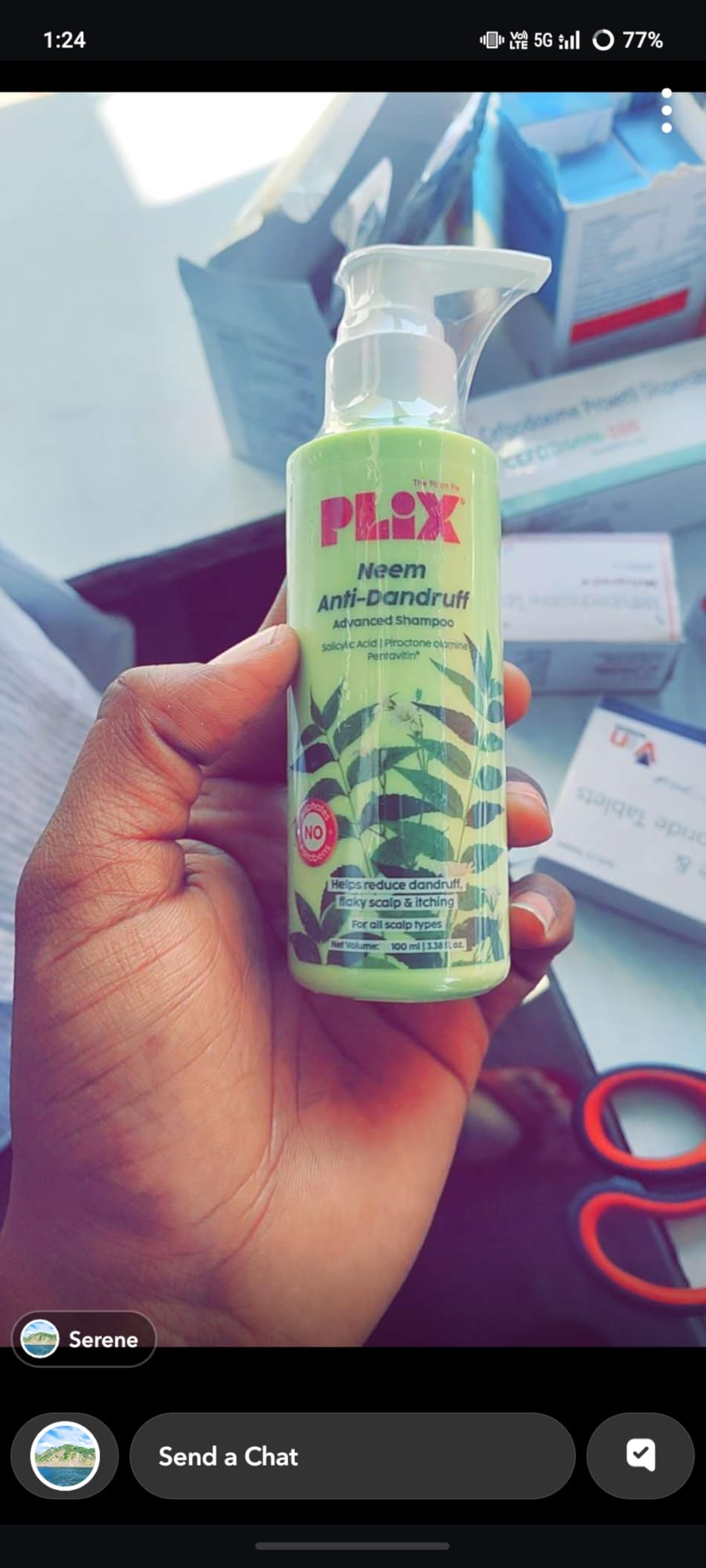 Buy PLIX - THE PLANT FIX Neem Anti-Dandruff Advanced Shampoo ...