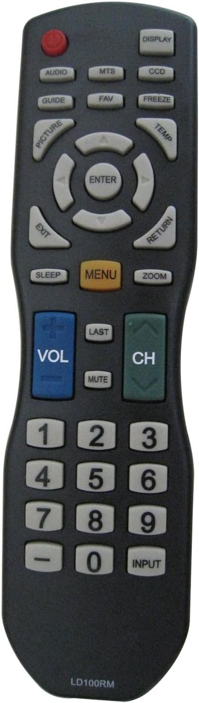 Amazon.com: New LD200RM Remote Control fit for Apex LED LCD TV JE3708 ...
