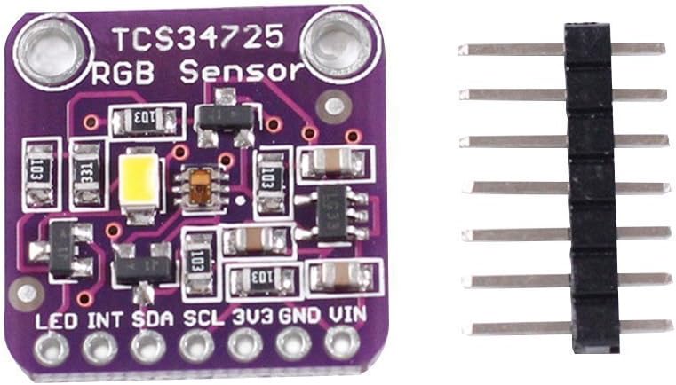 DollaTek TCS34725 RGB Light Color Sensor Recognition Module for Arduino ...
