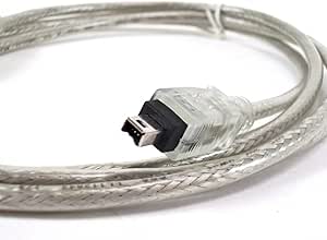 Amazon.com: Cables Unlimited 6-Feet 9-Pin to 4-Pin IEEE 1394B Bilingual Firewire 800 Cable ...