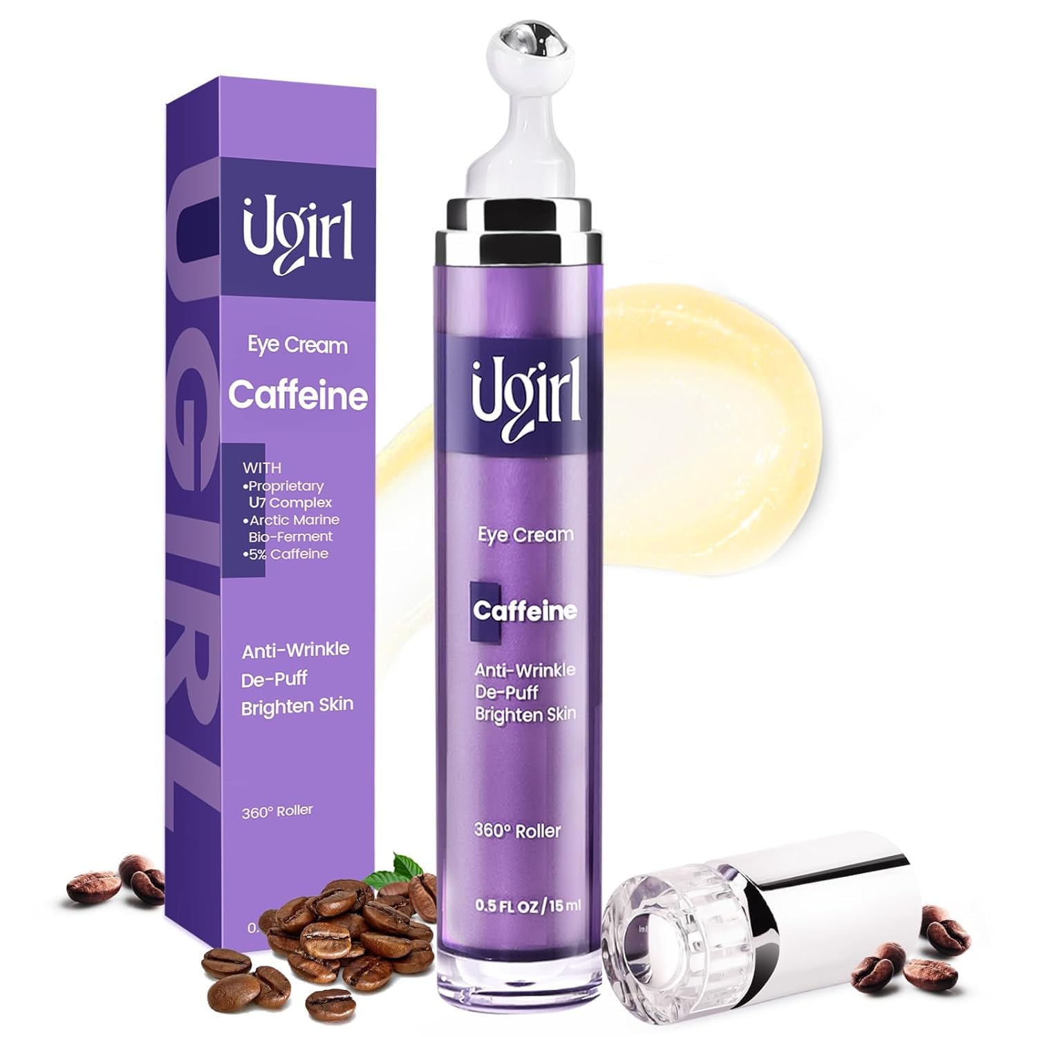 Amazon UGirl Eye Cream For Dark Circles Puffiness 5 Caffeine amazon-ugirl-eye-cream-for-dark-circles-puffiness-5-caffeine