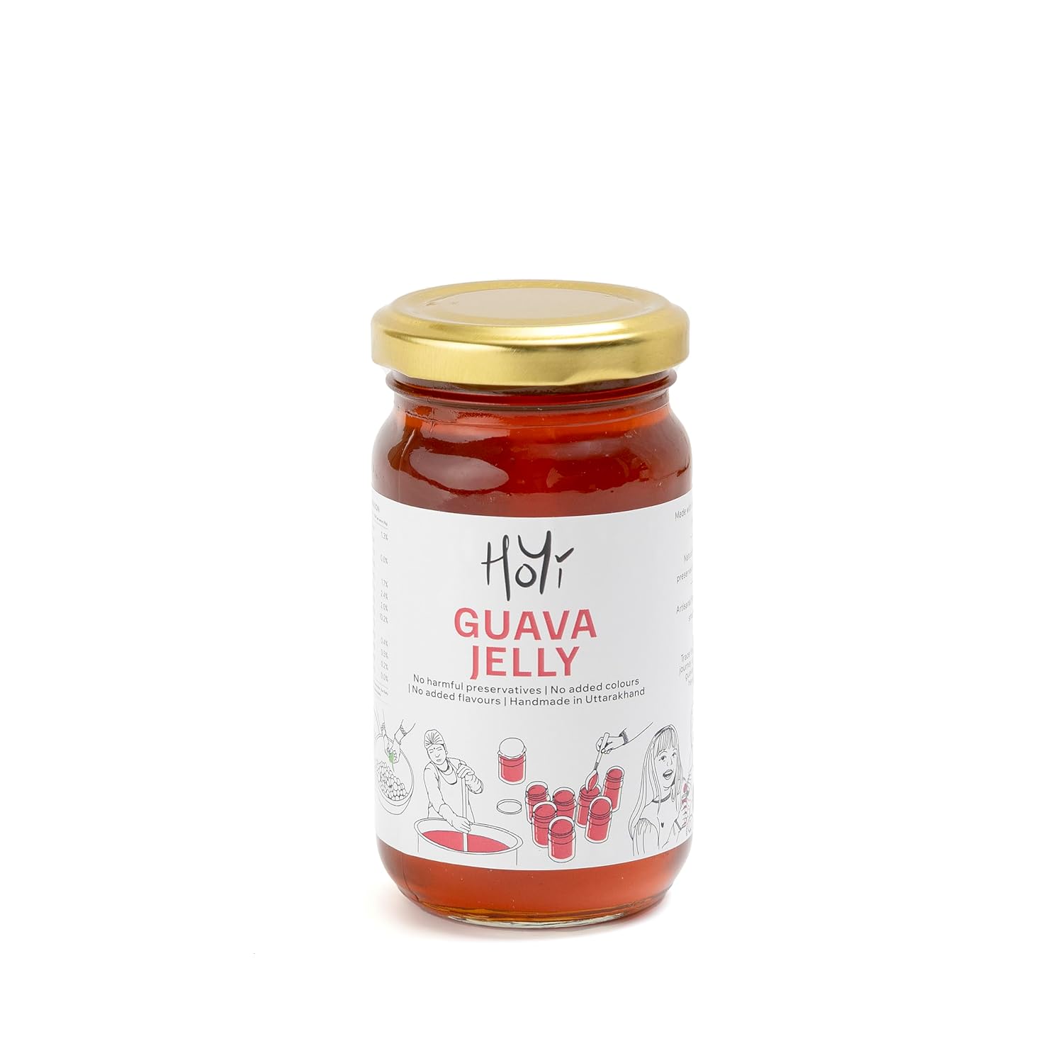 HoYi Guava Jelly 250gm | Natural, Fresh, and Exotic Jelly | No ...
