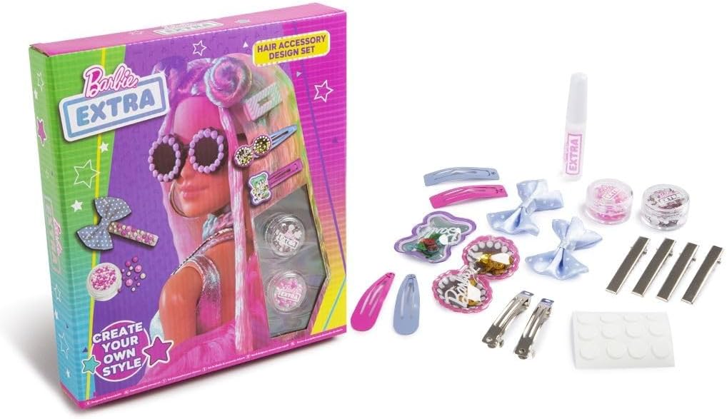 Barbie Hair Accessory Design Set : Amazon.co.uk: Toys & Games
