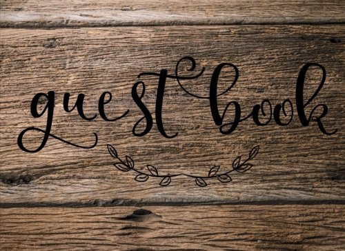 Guest Book: 120 Blank Autograph Pages, Guest Book Weddings, Bridal ...