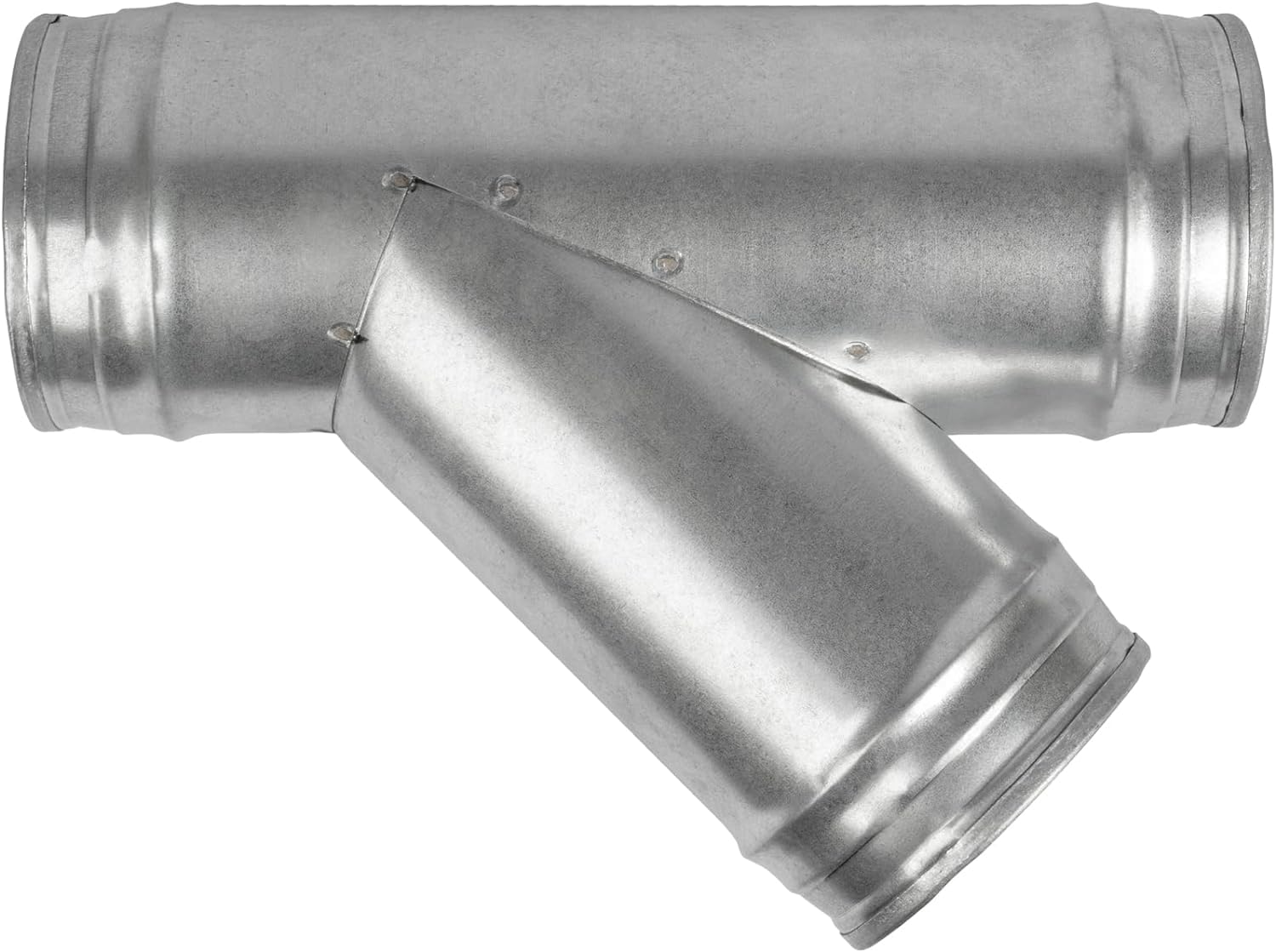5x5x5 Wye Shape Galvanized Steel Duct Hose Connector 5x5x5 Wye Duct ...