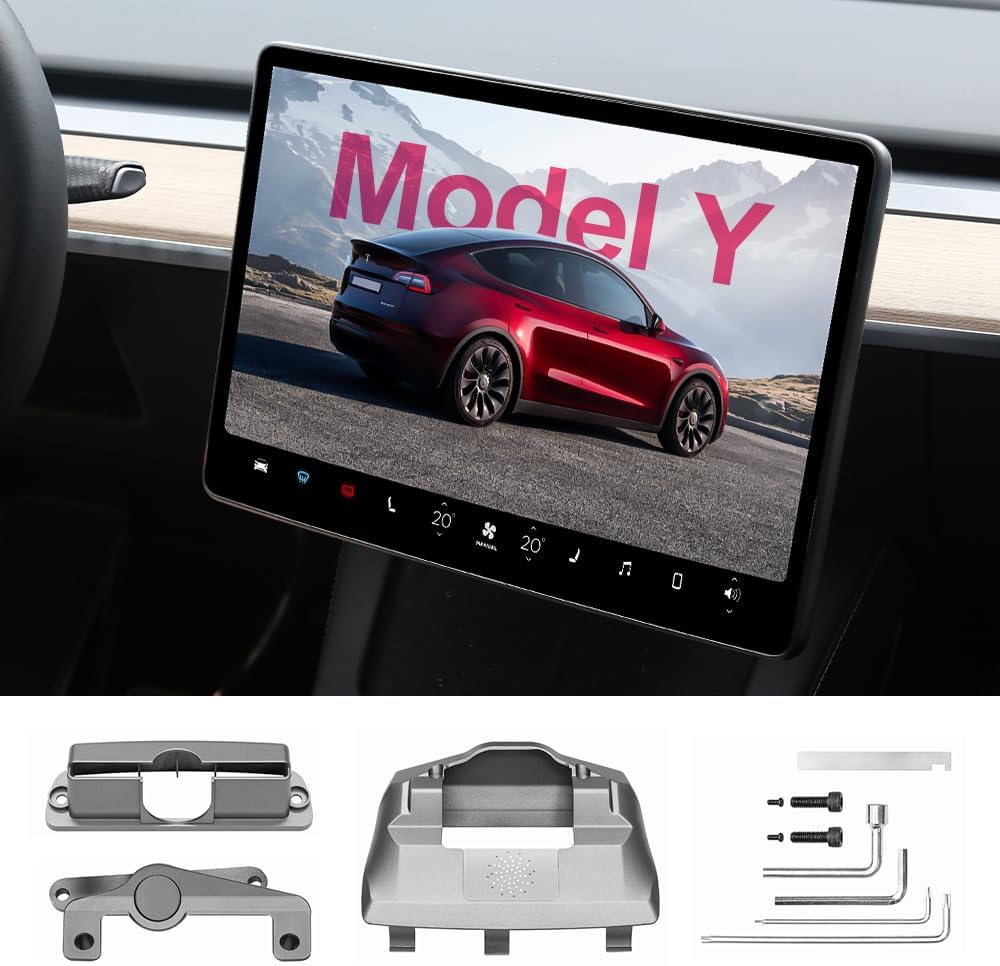 Amazon.com: Monitor Screen Swivel Mount for Model 3 (2017-2023) Model Y ...