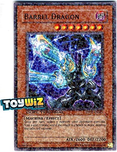 Amazon.com: Yu-Gi-Oh! - Barrel Dragon (DT02-EN005) - Duel Terminal 2 ...