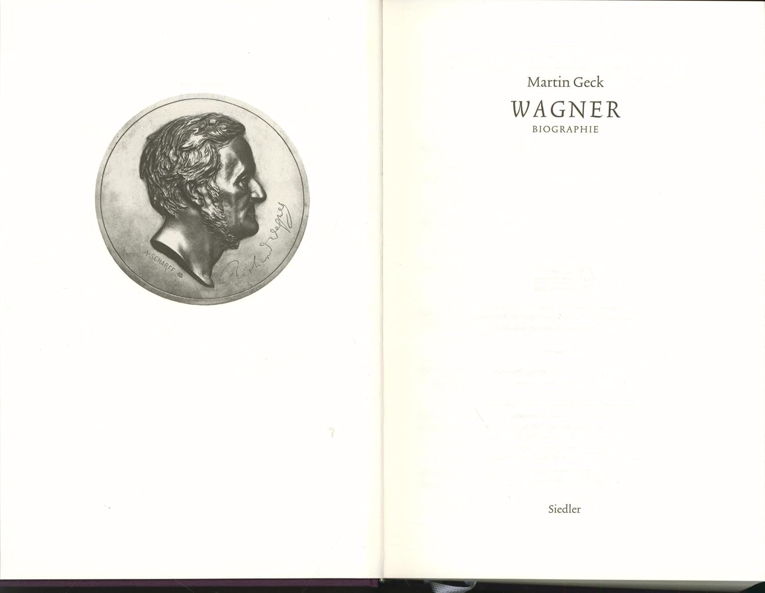 Richard Wagner: Biographie: Geck, Martin: 9783886809271: Amazon.com: Books