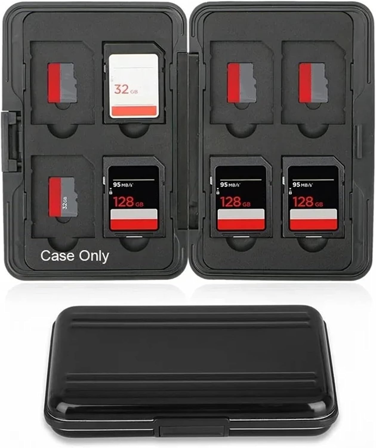 Amazon.com: SD Card Holder Case, Portable 16 Slots Memory Card Case for ...