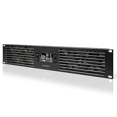 Amazon.com: AC Infinity CLOUDPLATE T7-N, Rack Mount Fan Panel 2U ...