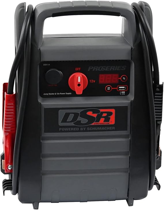 Schumacher DSR114 DSR Pro Series 12V Jump Starter, Jump Starters ...