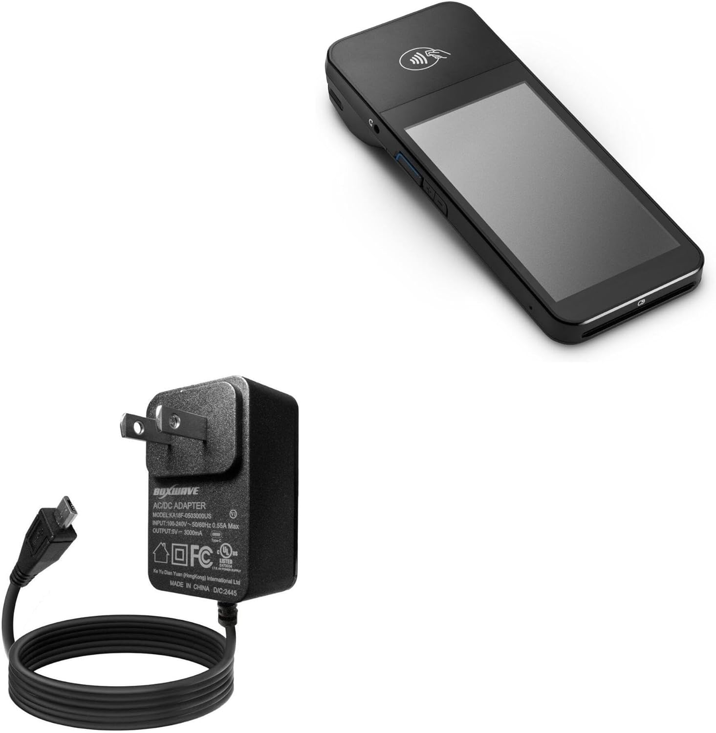 Amazon.com: BoxWave Charger Compatible with Stripe BBPOS WisePOS E ...