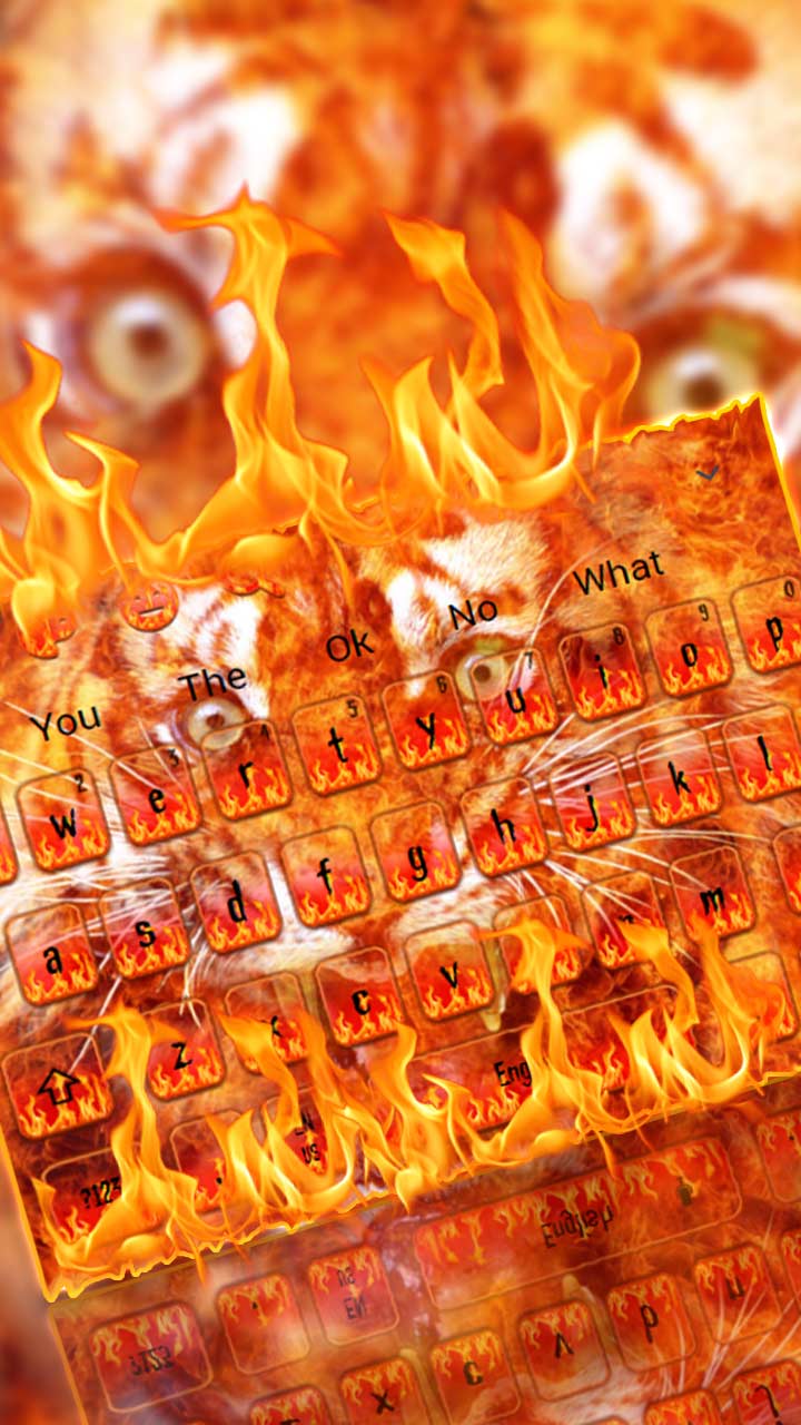 Fire Tiger keyboard Theme - App on Amazon Appstore