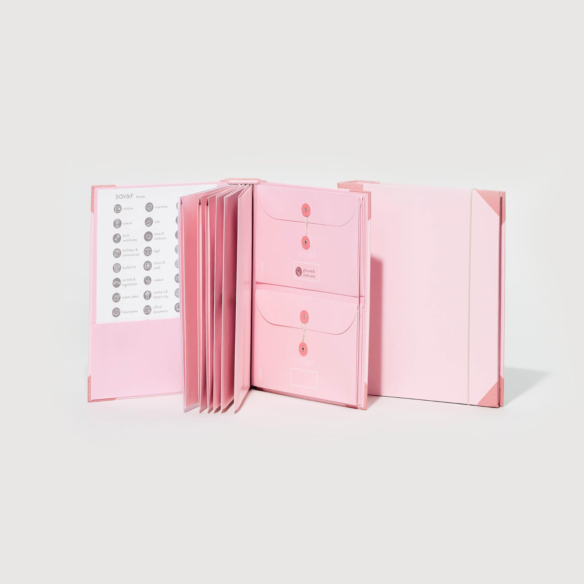 Snapklik.com : Savor Folio Document Organizer Custom Dyed Cloth Bound ...