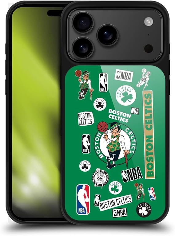 Head Case Designs Offizielle NBA Sticker-Collage Boston Celtics Gel ...