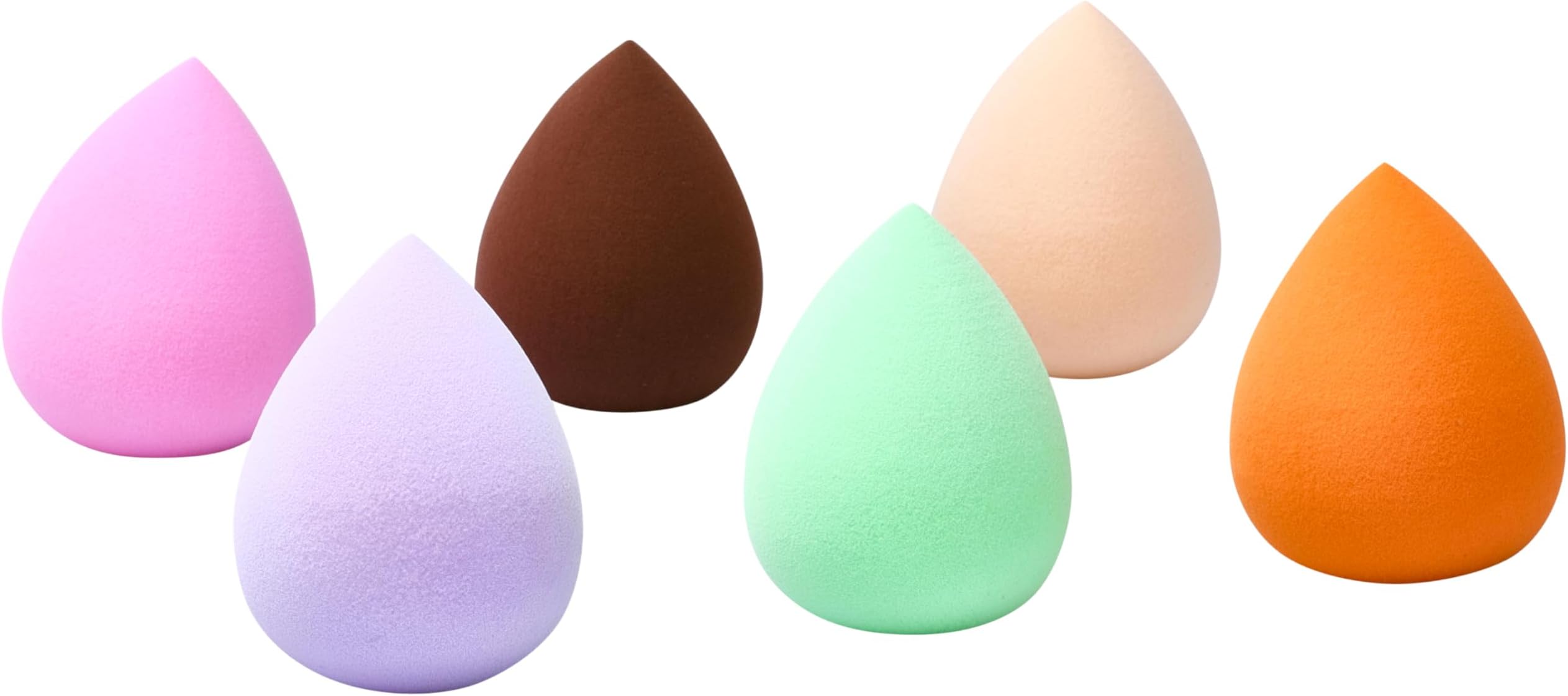 Amazon.com : Tranquil Beauty Makeup Sponge Set Of 6 - Powder Puff ...