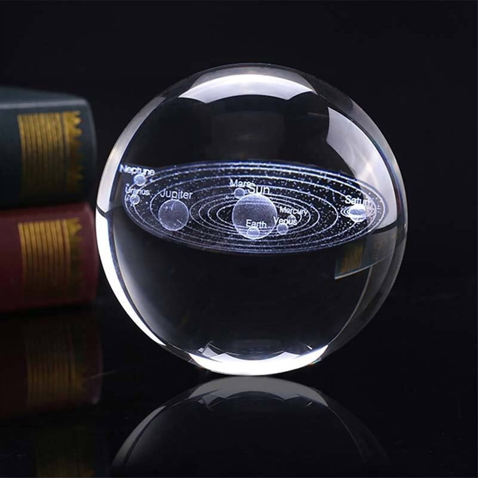 Solar System Glass Ornament