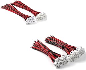 Amazon.com: CHANZON 30 Pairs Plug Connector for 22AWG 3.94inch Jst PH2.0mm and 7.87inch XH2.54mm ...