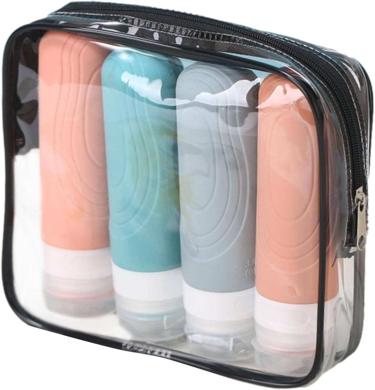 Amazon.com: Silicone Toiletry Bottles, Portable Toiletry Containers ...