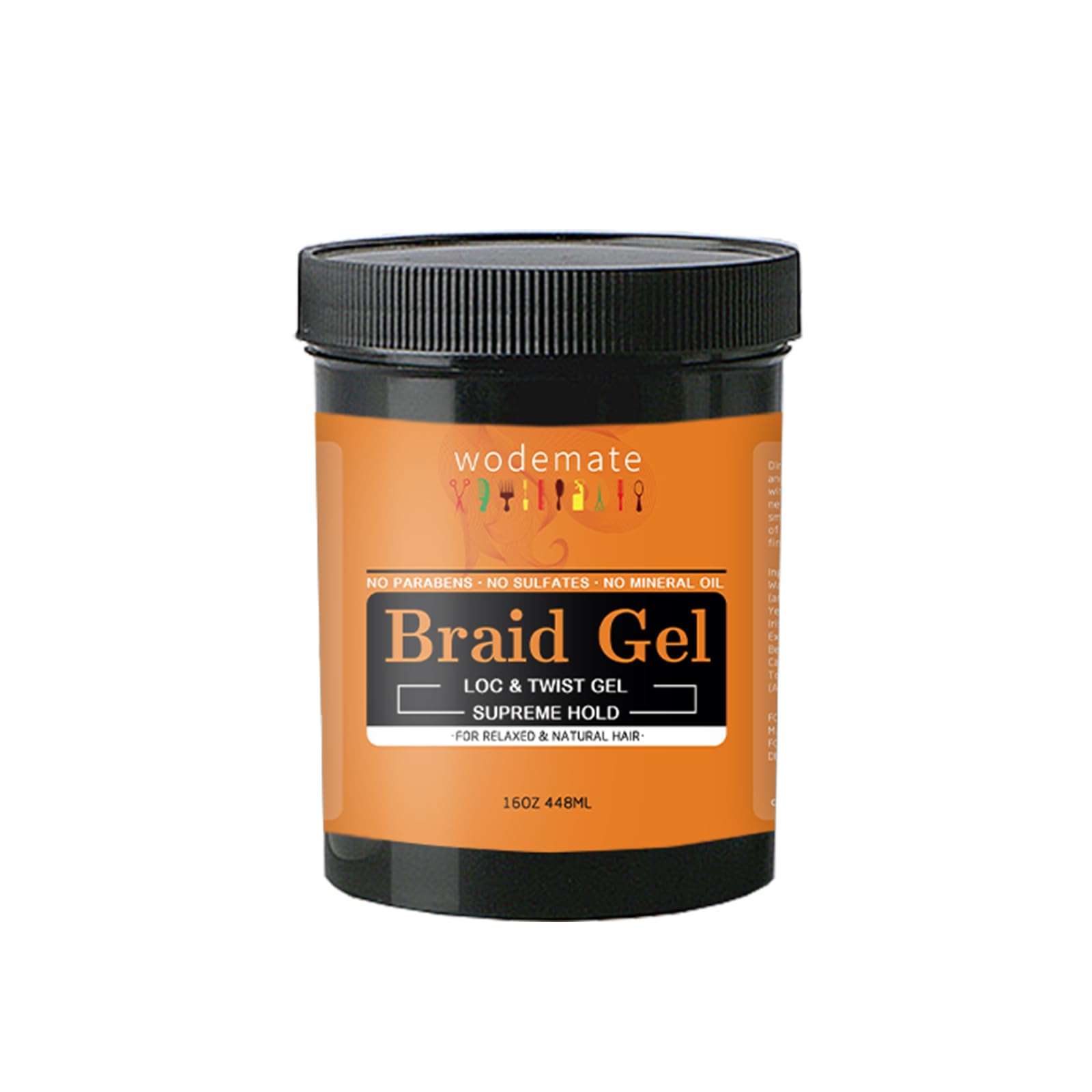 Amazon.com : wodemate Braiding Gel | Neat Braid Gel & Shining Hair Jam ...