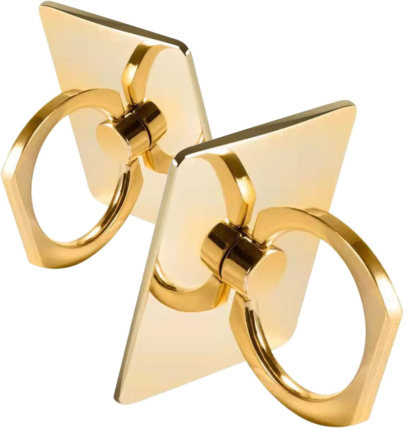 Amazon.com: [2 Pack] Square Sparkling Cell Phone Ring Holder Stand,360 ...