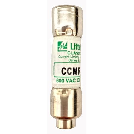 Littelfuse CCMR-20 CCMR020, 20 Amp 600V Midget, Time Delay, Current ...