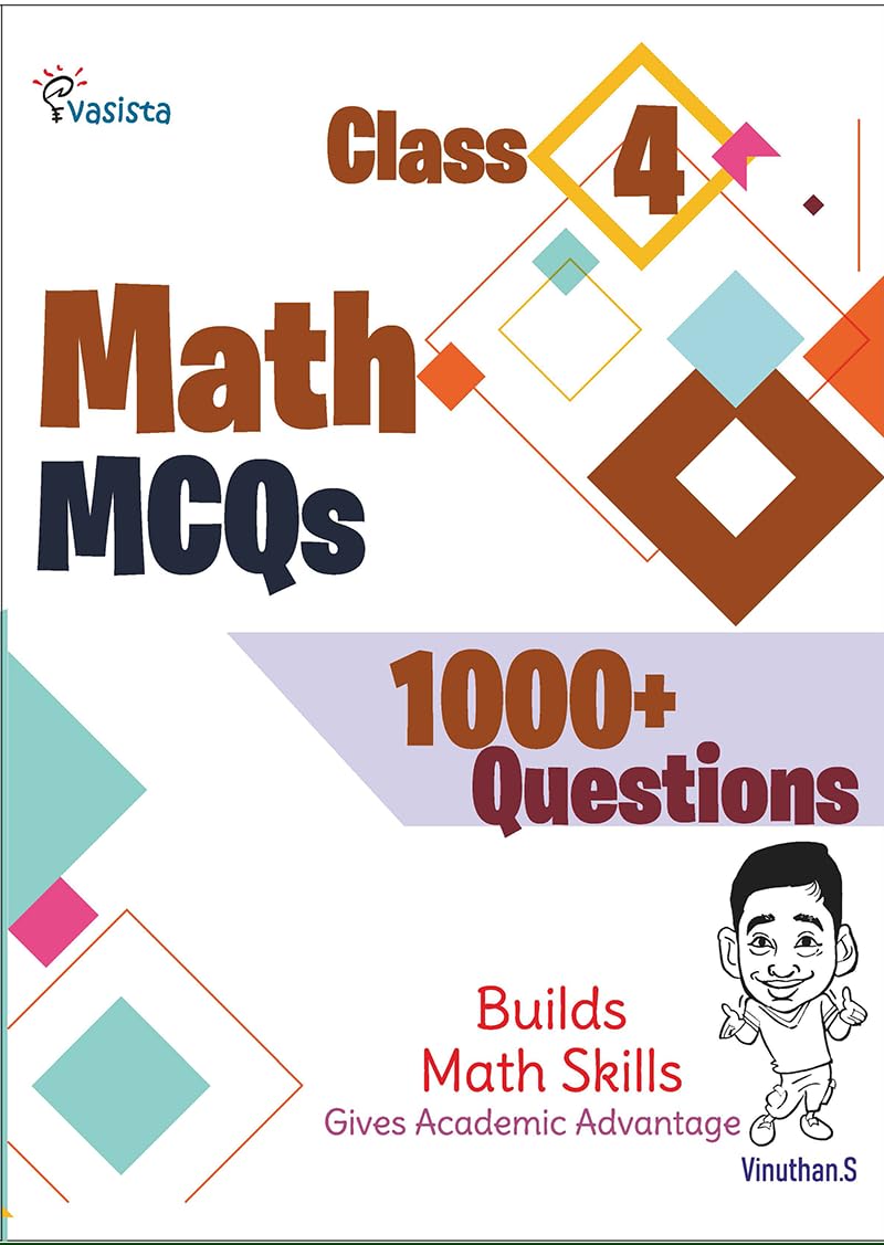 Buy Math MCQs for Class 4 Book Online at Low Prices in India | Math ...