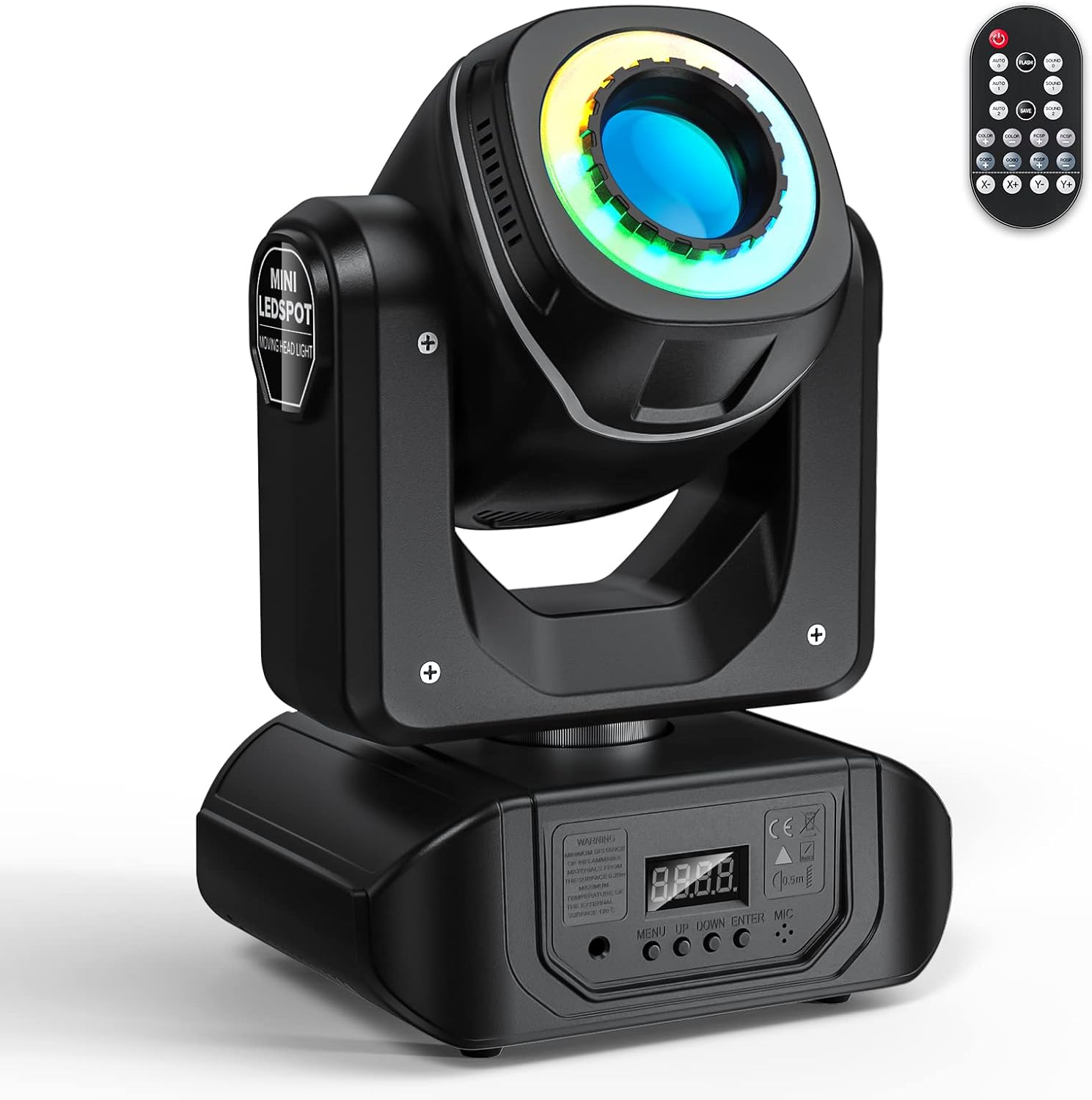 Amazon.com: U`King 10w LED DJ Lights Stage Lighting, Moving Head Light ...