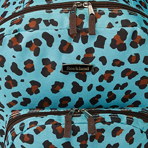 Snapklik.com : Rockland Double Handle Rolling Backpack
