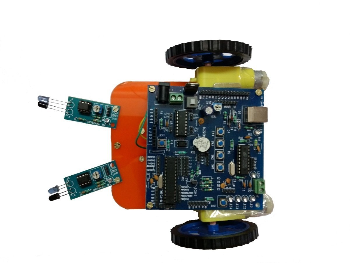 Invento Two Wheel Smart Car Line Following Robotic Lfr Diy | Desertcart ...