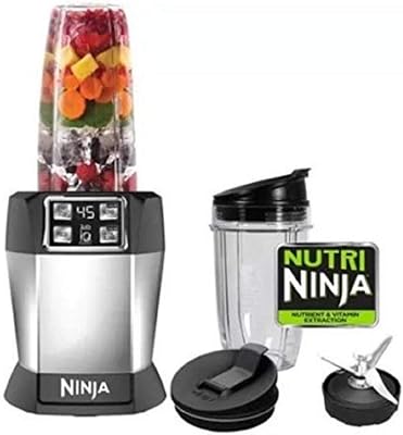 Amazon.com: Ninja BN401 Nutri Pro Compact Personal Blender, Auto-iQ ...