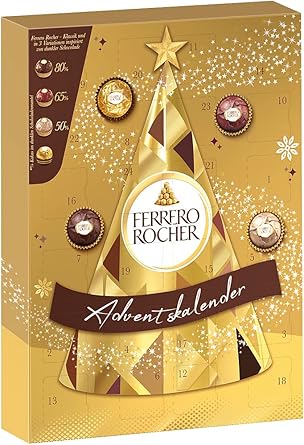 Ferrero Rocher Calendrier de l avent sélection assortiment chocolat ...