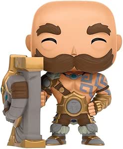 Amazon.com: Funko Pop Games League of Legends Braum Vinyl Figure Action ...