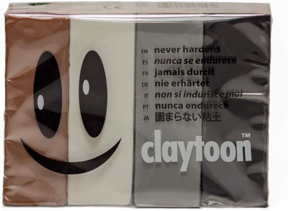 Amazon.com: Van Aken International – Claytoon – Non-Hardening Modeling ...